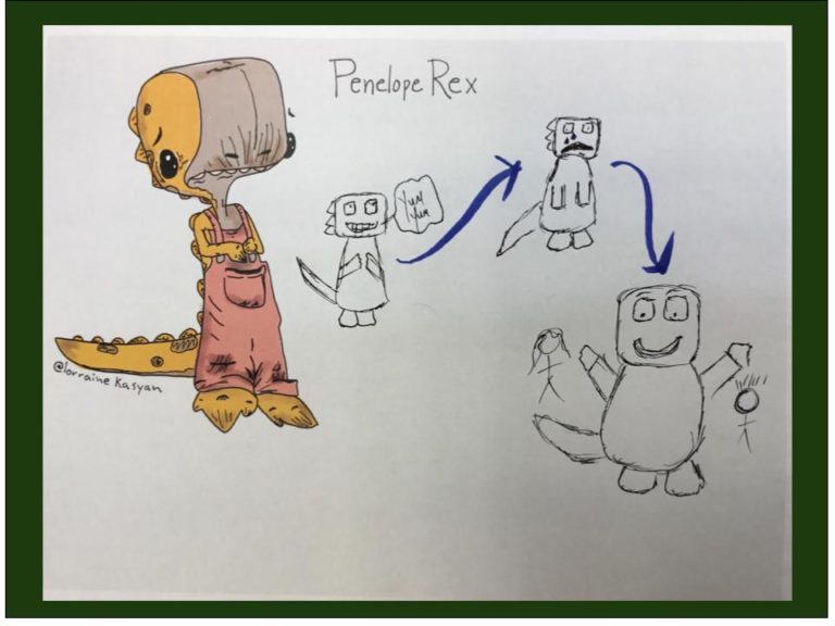 Penelope Rex – peacedoodle